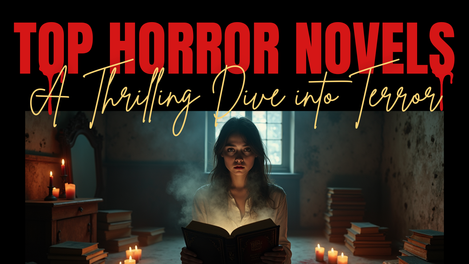 Top 20 Horror Novels: Must-Read Chilling Classics & Modern Thrillers ...